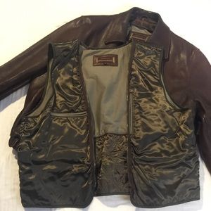 Johnston & Murphy | Jackets & Coats | Johnston Murphy Leather Bomber ...